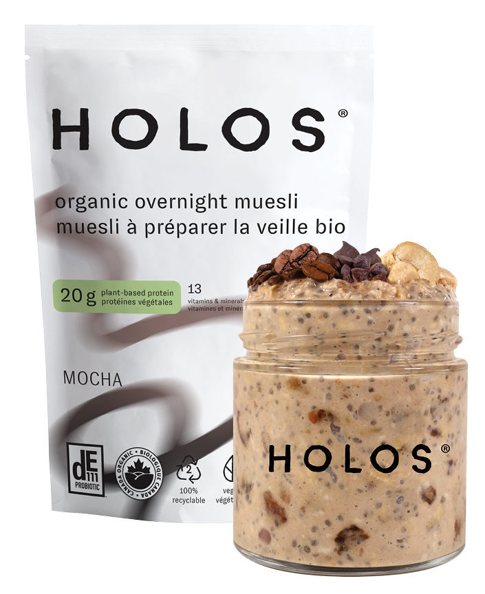 Overnight Muesli | Organic, Vegan and Gluten-free | HOLOS