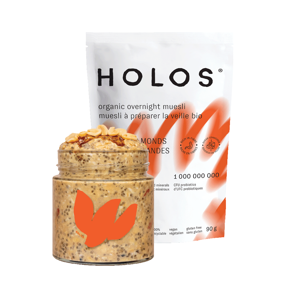 Maple + Almonds | Overnight Muesli | HOLOS