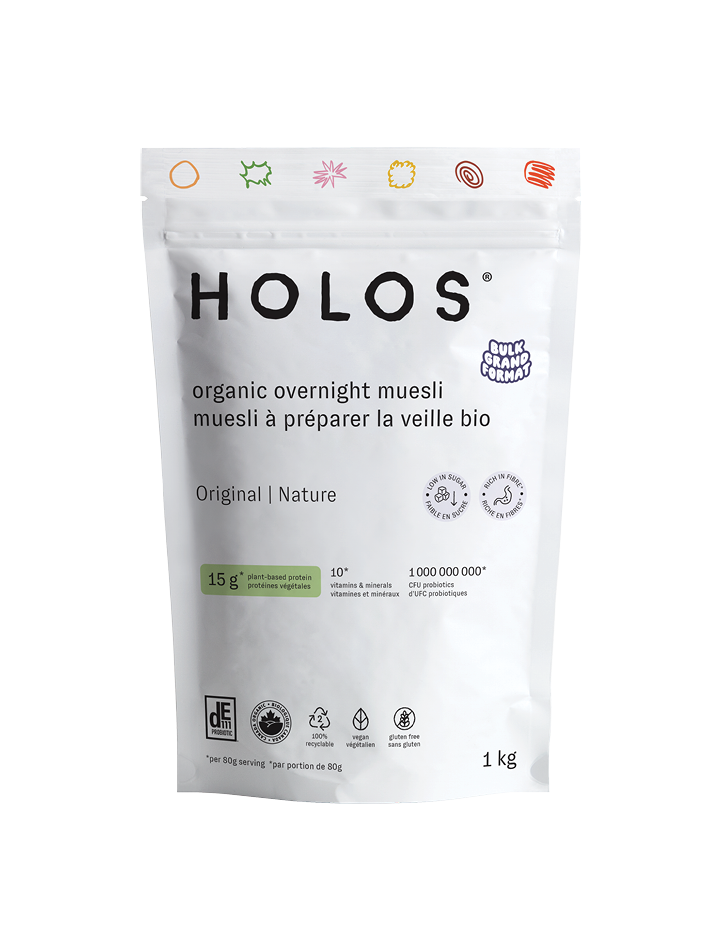 Bulk 1KG | Overnight Muesli | HOLOS