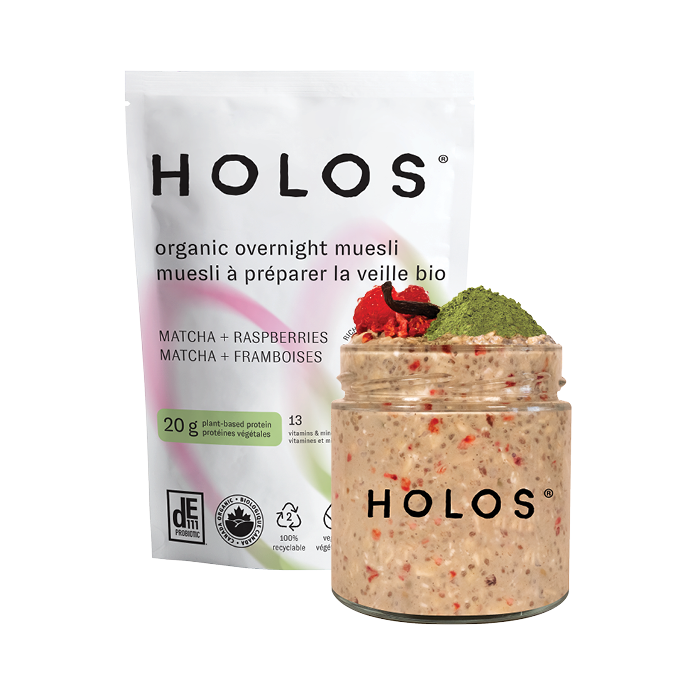 HOLOS Organic Overnight Muesli | Bircher Muesli