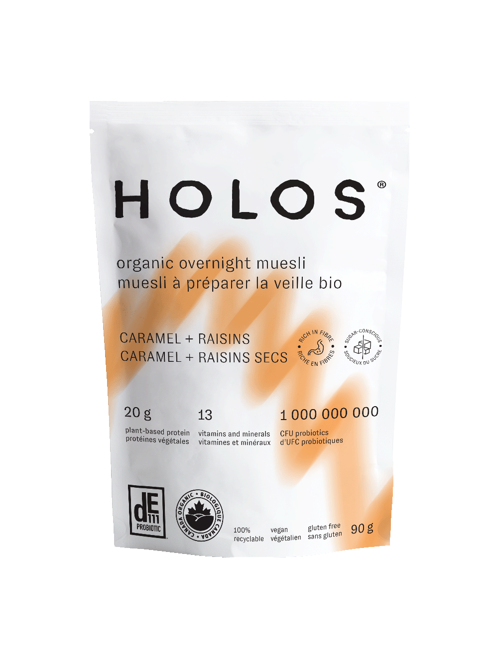 Caramel + Raisins | Overnight Muesli | HOLOS