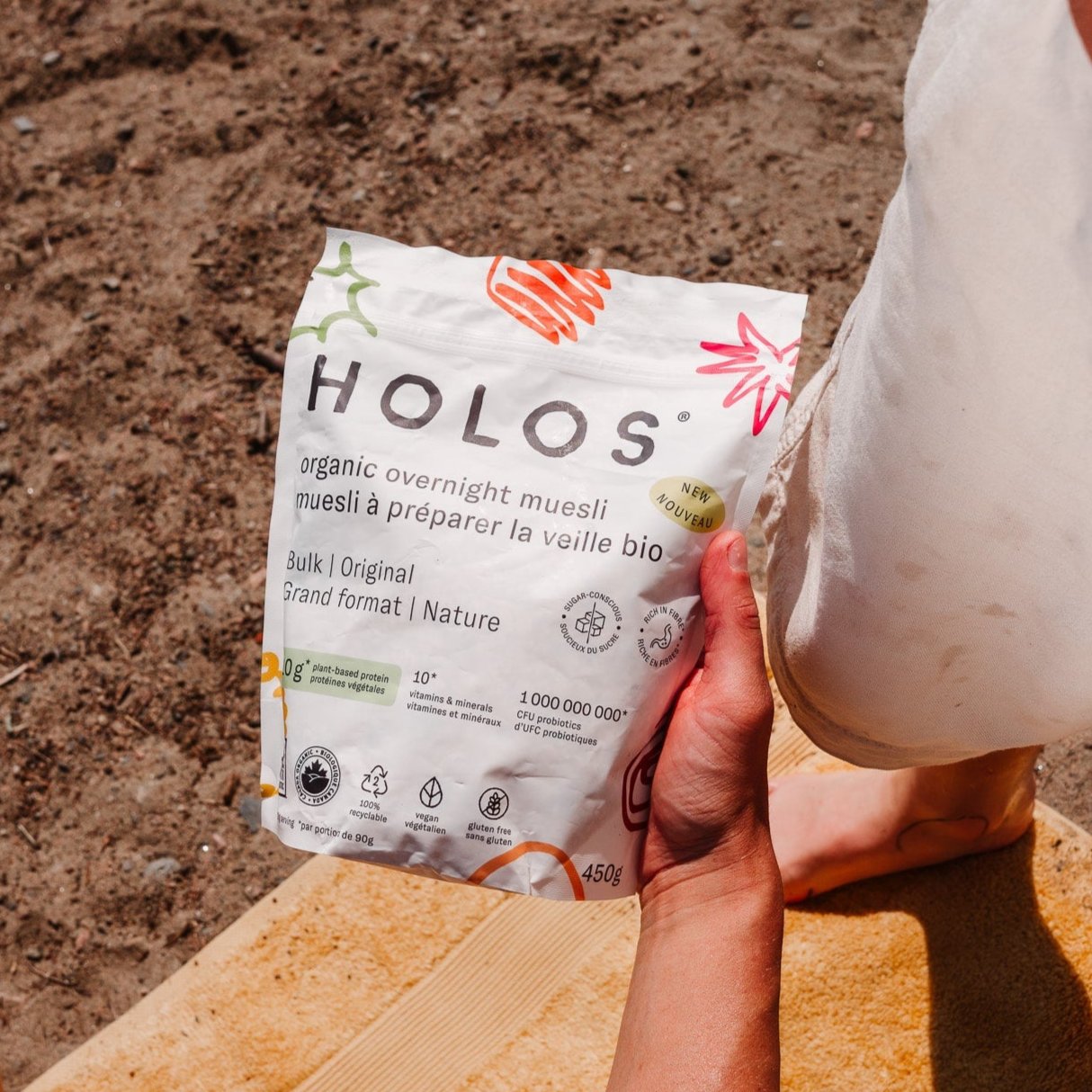 HOLOS Muesli bio à préparer la veille