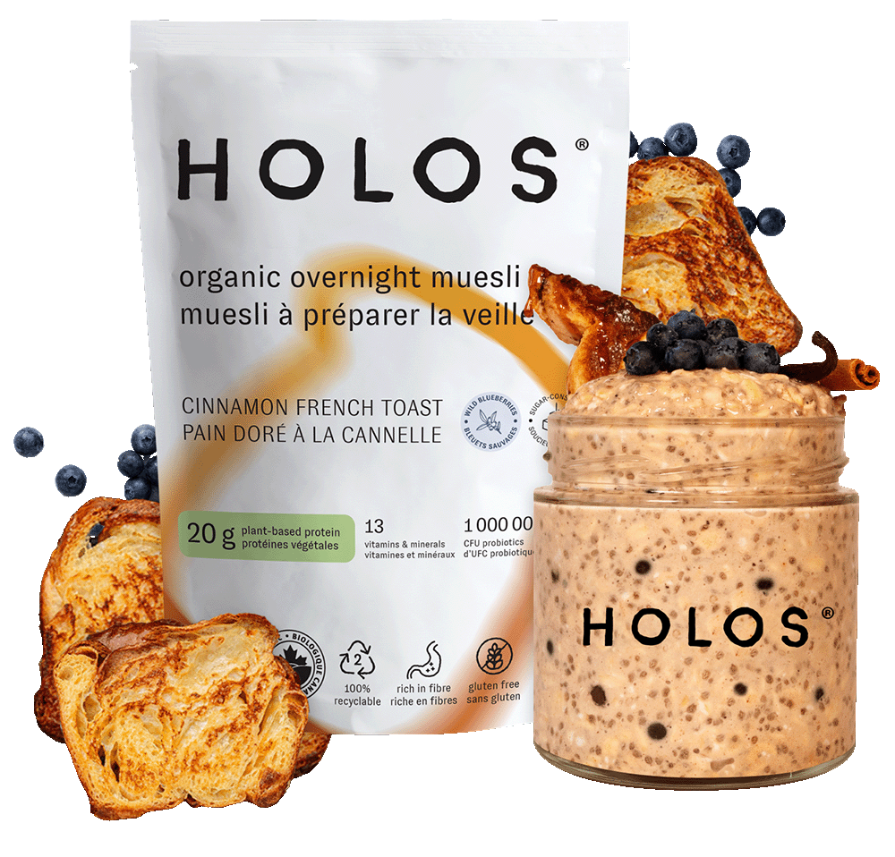 HOLOS Organic Overnight Muesli | Bircher Muesli