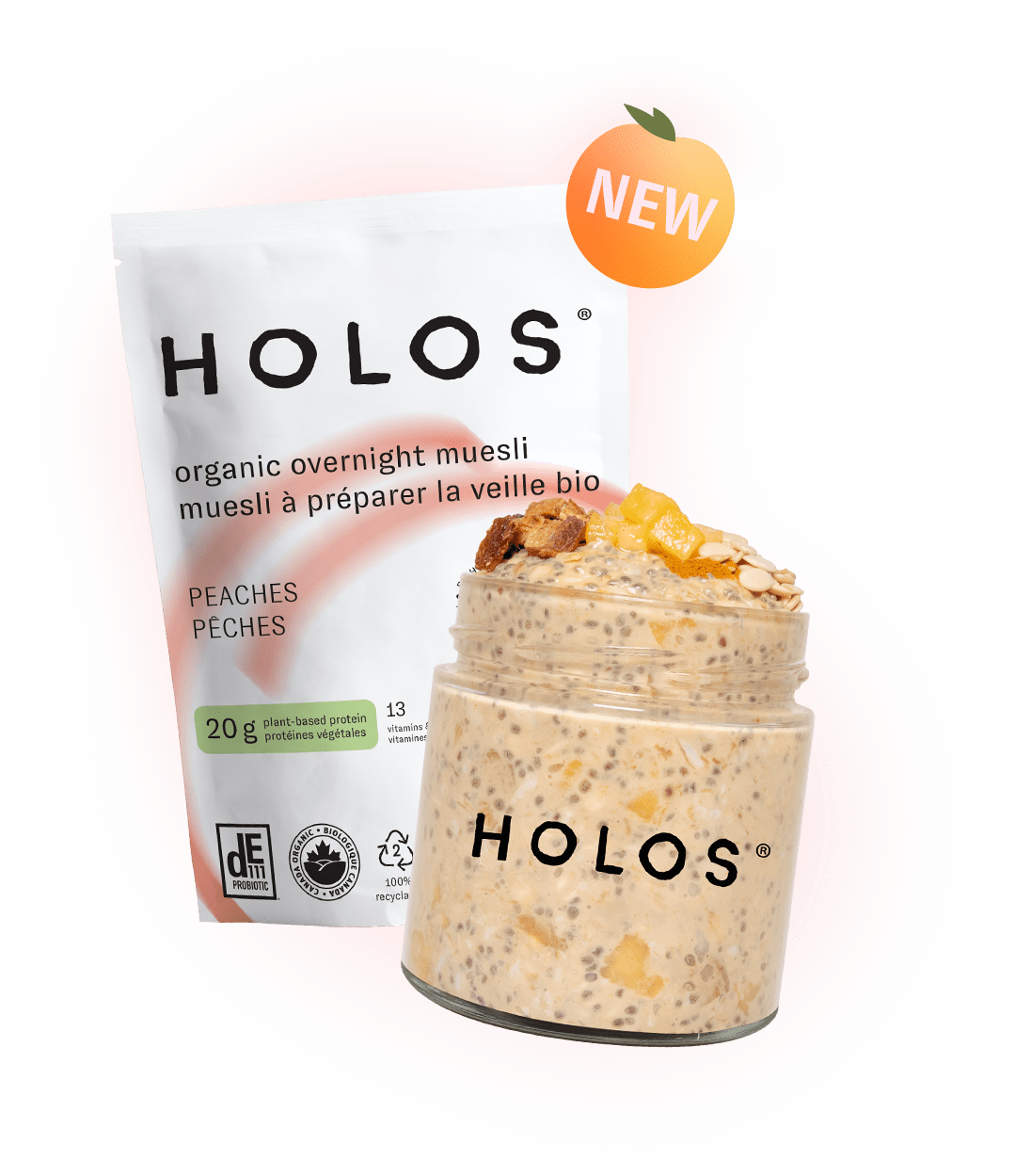 HOLOS Organic Overnight Muesli | Bircher Muesli