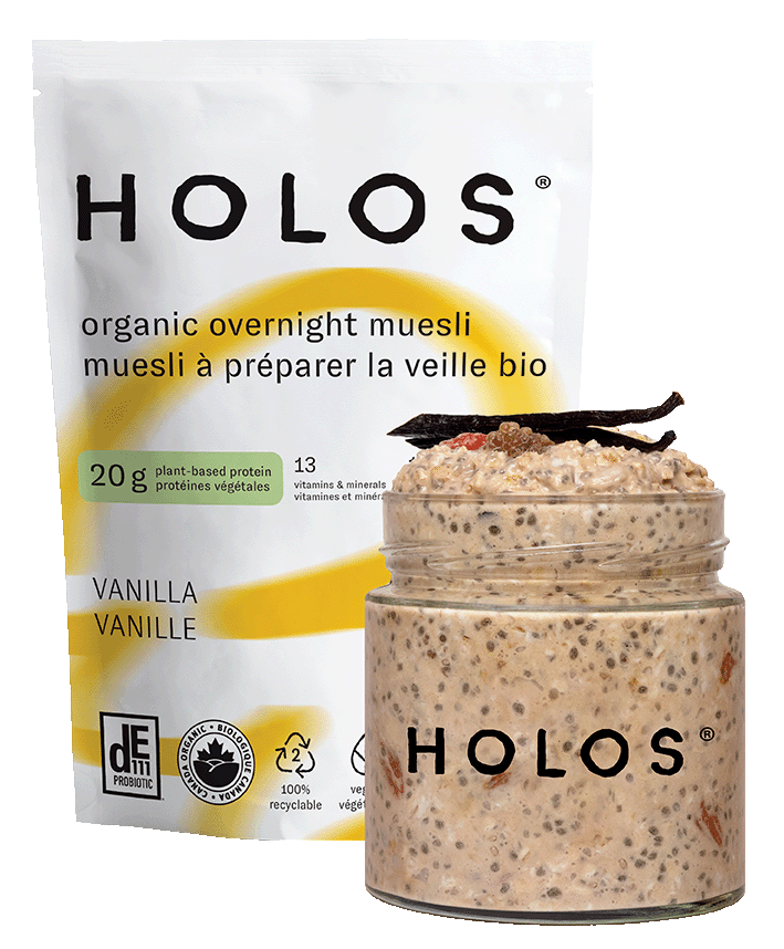 HOLOS Organic Overnight Muesli | Bircher Muesli